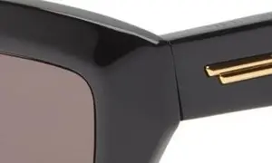 Bottega Veneta 52mm Rectangular Sunglasses