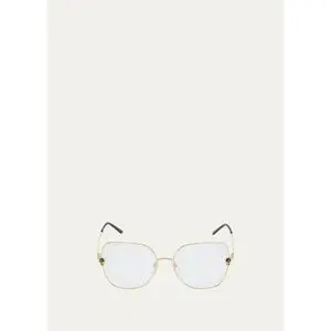 Cartier Panther -plated Metal Butterfly Optical Glasses