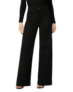 Joe's Jeans The Mia High-rise Wide-leg Jeans - Black