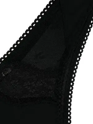 Stella McCartney Embroidered-edge Thong