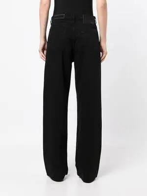Rag & Bone Logan Wide-leg Trousers - Black