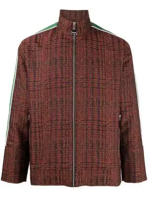 Ahluwalia Check-pattern Zip-up Jacket