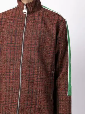 Ahluwalia Check-pattern Zip-up Jacket