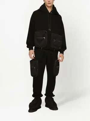 Dolce & Gabbana Pouch-pocket Hooded Jacket