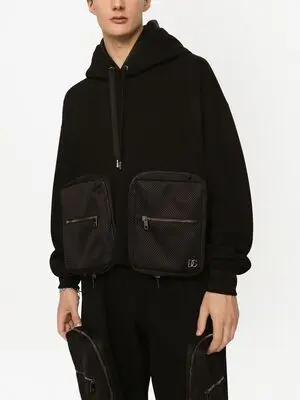 Dolce & Gabbana Pouch-pocket Hooded Jacket