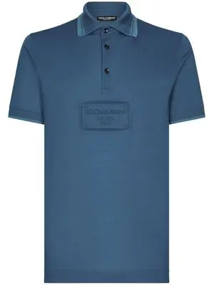 Dolce & Gabbana Embroidered-logo Polo Shirt