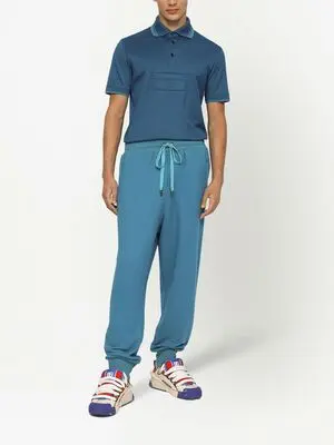 Dolce & Gabbana Embroidered-logo Polo Shirt