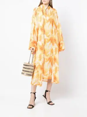 BAMBAH Gardenia Tie-dye Dress Set