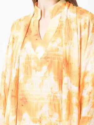 BAMBAH Gardenia Tie-dye Dress Set