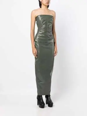 Rick Owens High-waisted Maxi Skirt