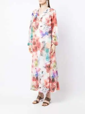 BAMBAH Gardenia Floral Maxi Dress