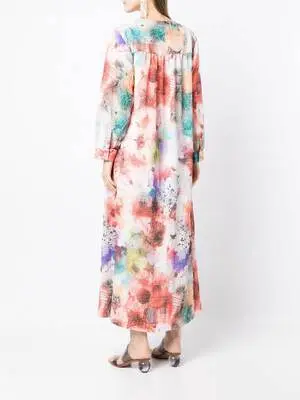 BAMBAH Gardenia Floral Maxi Dress