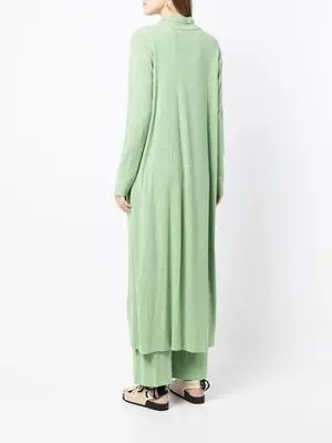 BAMBAH Knitted Long Dress And Trousers Set