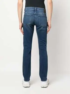 Paige Lennox Markley Slim-cut Jeans - Blue