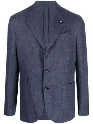 LARDINI Single-breasted Blazer
