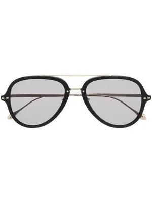 Isabel Marant Pilot Round-frame Sunglasses