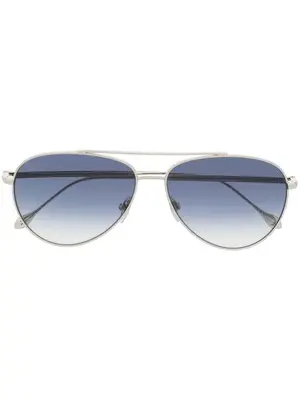 Isabel Marant Gradient Pilot-frame Sunglasses - Silver