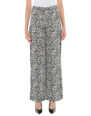 TWENTY EASY BY KAOS Leopard-print Wide Leg Pants