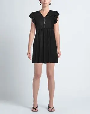 ODI ET AMO Mini Trapeze Dress - Black