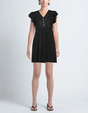 ODI ET AMO Mini Trapeze Dress - Black