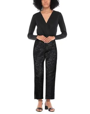 8PM Leopard-print Straight-leg Pants - Black