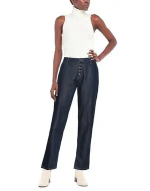 ALESSIA SANTI Cotton And Lyocell Straight-leg Jeans