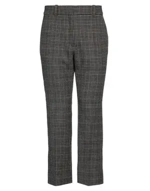 Sandro Flared Checked Trousers