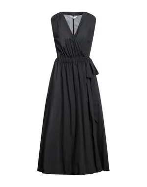 XACUS Maxi Shirt Dress - Black