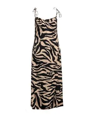 OFF-WHITE™ Zebra Print Maxi Dress