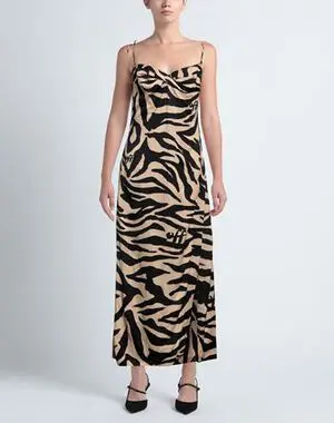 OFF-WHITE™ Zebra Print Maxi Dress