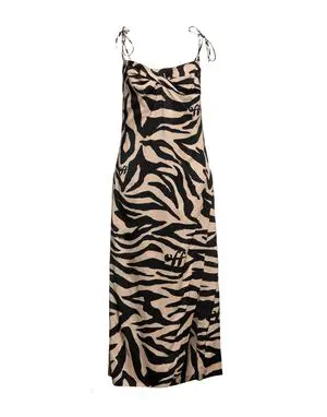 OFF-WHITE™ Zebra Print Maxi Dress