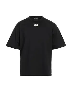Dolce & Gabbana T-shirt Size Cotton, Polyamide, Elastane, Polyurethane, Synthetic Fibers