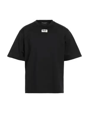 Dolce & Gabbana T-shirt Size Cotton, Polyamide, Elastane, Polyurethane, Synthetic Fibers