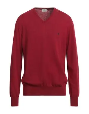 BROOKSFIELD Virgin Wool Sweater - Red