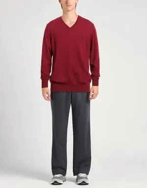 BROOKSFIELD Virgin Wool Sweater - Red
