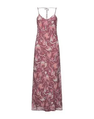 Atos Lombardini Maxi Paisley Print Dress