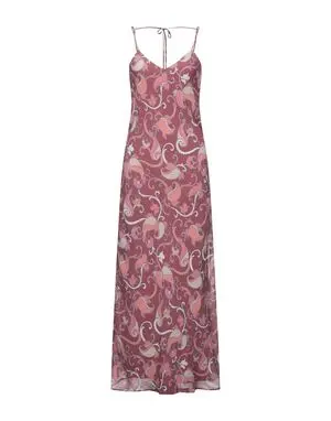 Atos Lombardini Maxi Paisley Print Dress