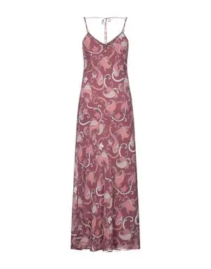 Atos Lombardini Maxi Paisley Print Dress