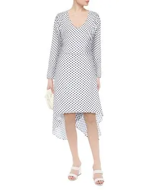 Each X Other Polka Dot Midi Dress