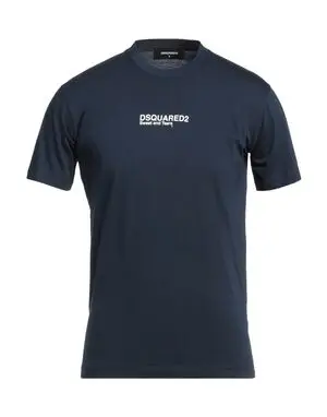 Dsquared2 T-shirt Midnight Size Cotton - Blue
