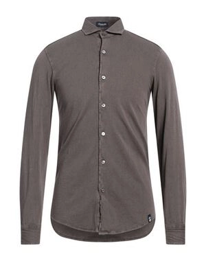 DRUMOHR Shirt Khaki Size Cotton - Beige