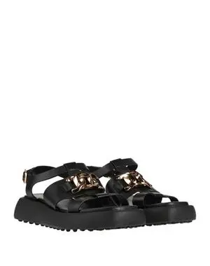 TOD'S Sandals Size Calfskin - Black