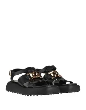 TOD'S Sandals Size Calfskin - Black