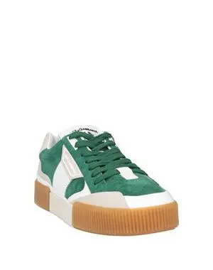 Dolce & Gabbana Sneakers In Calfskin, Viscose, And Cotton