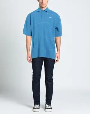 ADER ERROR Polo Shirt Size Cotton, Polyester - Blue