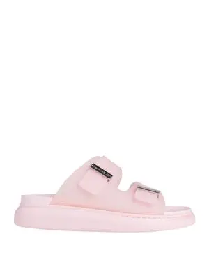 Alexander McQueen MCQUEEN Sky Rubber Technical Sandals Light Pink