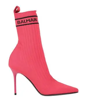 Balmain Paneled Booties