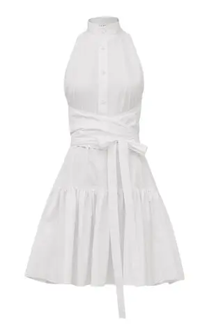 Alaïa-Buttoned Cotton Mini Dress  Fr 42