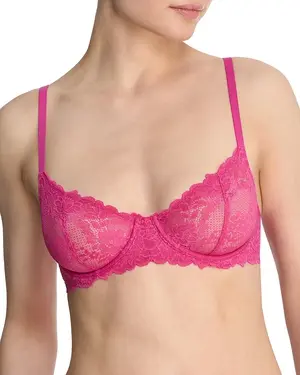 Natori Heavenly Convertible Balconette Bra Raspberry Glaze
