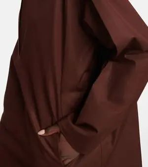 JIL SANDER Layered Minidress - Brown